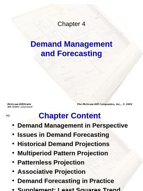 Chap004demand Management And Forecasting Pdf Forecasting Data
