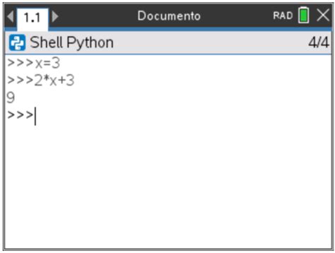 Programação Em Python Com Ti Nspire™ Cx Ii T Ti Portugal