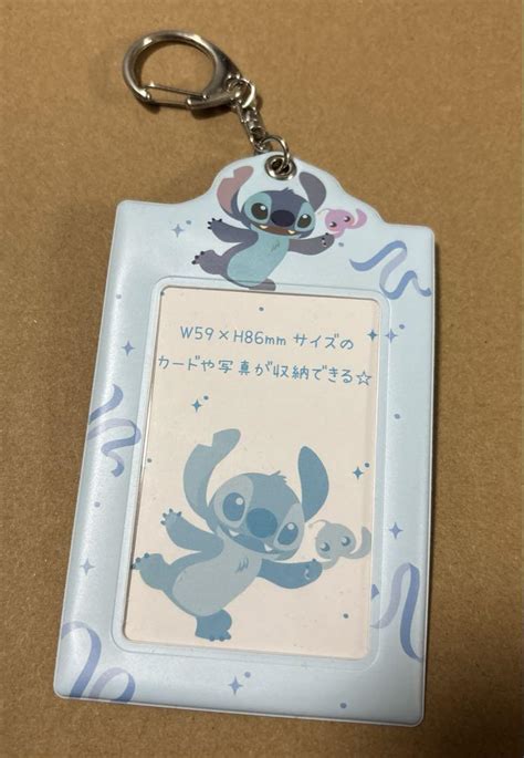 スティッチ カードホルダー チェキホルダー ディズニー メルカリ