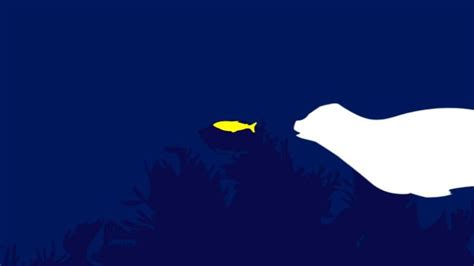 Vervuiling Van De Voedselkringloop Schattig Zeehond Zeehonden