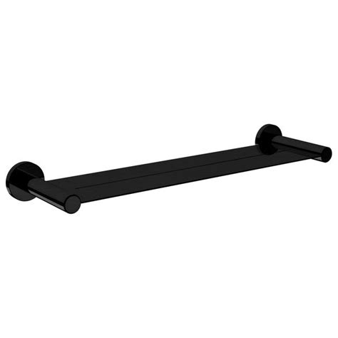 Mensola A Muro Per Bagno Nero Tokio Leroy Merlin