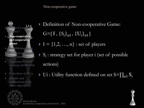 Ppt Evolutionary Game Algorithm For Continuous Parameter Optimization