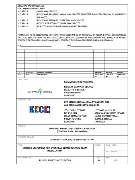 Method Statement Pdf Risk Welding