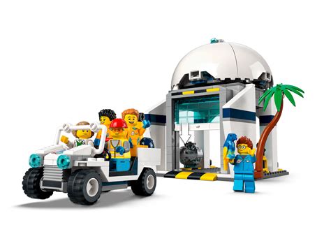 Trzecie z LEGO City 60351 Centrum wystrzeliwania rakiet z Argos