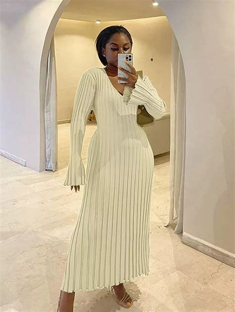 Midi Dress Style Pleated Dress Midi Dresses Casual Midi Dress