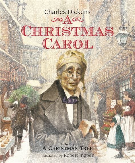 A Christmas Carol With A Christmas Tree By Charles Dickens Robert