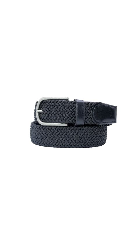 Örgü Erkek Kemeri Siyah Toptan And Private Label Lider Kemer