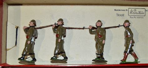 Britains Pre War Set 192 Infanterie De Ligne Active Service Cx