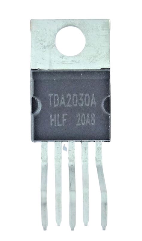 Tda2030a 18 Watt Mono Amplifier Ic To 220 Package Hlf Make Alfapcb