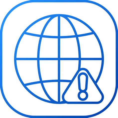 Icono De Alerta Generic Gradient Outline