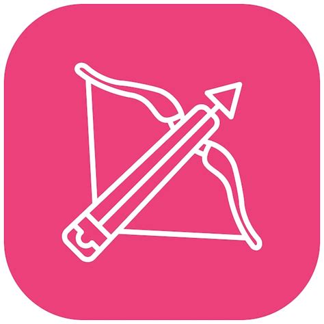 Premium Vector Crossbow Vector Illustration Style