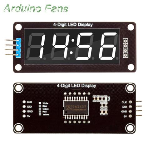 Digit Segments Digital LED Tube Display TM Inch Module Arduino Fans