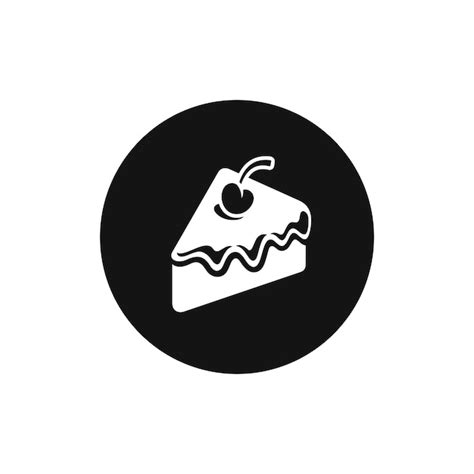 Premium Vector Piece Of Cake Vector Icon