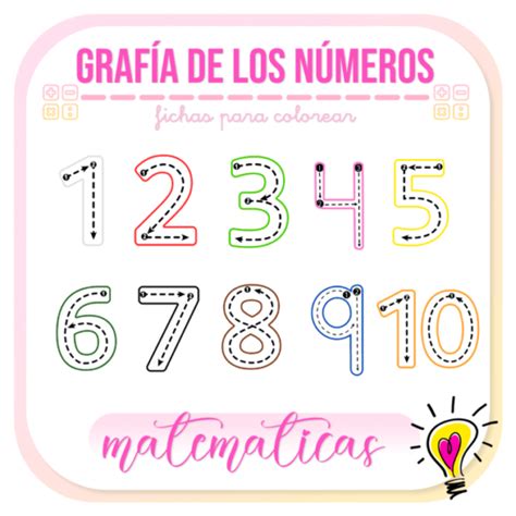Grafía De Los Números Didactilam
