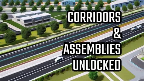 How To Create Assemblies And Corridors Civil 3d 2024 Masterclass