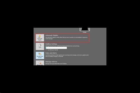 Set Up Automatic Reply In Outlook Step By Step Guide
