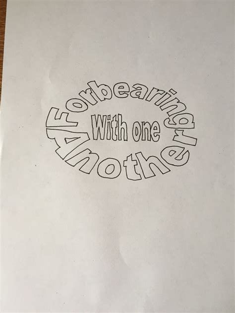 Forebear With One Another To Decorate Bible Art Journaling Bible Art Art Journal