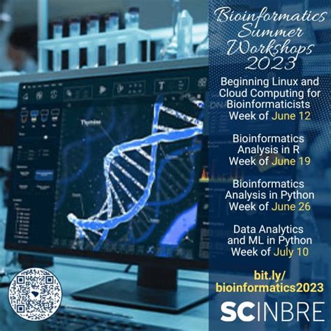 Bioinformatics Workshop Dataanalysis Python R Sc Inbre