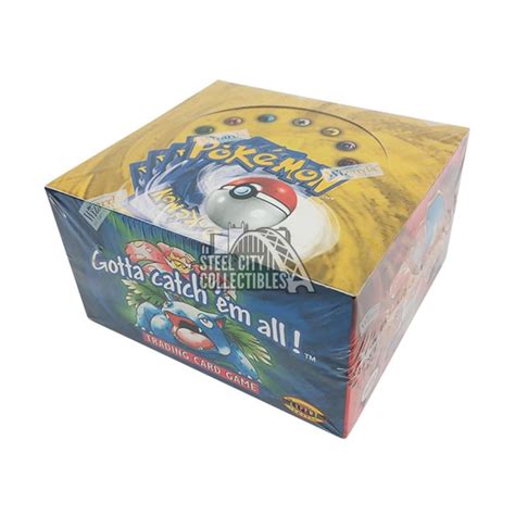 Pokemon Base Set Unlimited Booster Box Steel City Collectibles