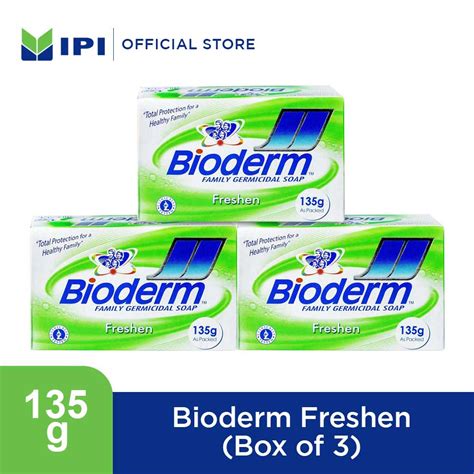 Bioderm Freshen 135g Bundle Of 3 Shopee Philippines