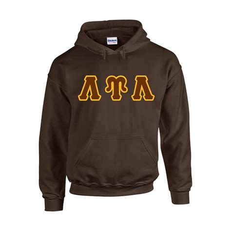 Lambda Upsilon Lambda Embroidered Hoodie Etsy