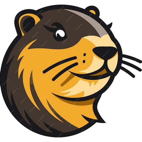 A Friendly Cartoonstyle Gopher Mascot Head Perfect For Branding And Logos Related To Nature A Friendly Cartoonstyle Gopher Mascot Head Perfect For Branding And Logos Related To Nature