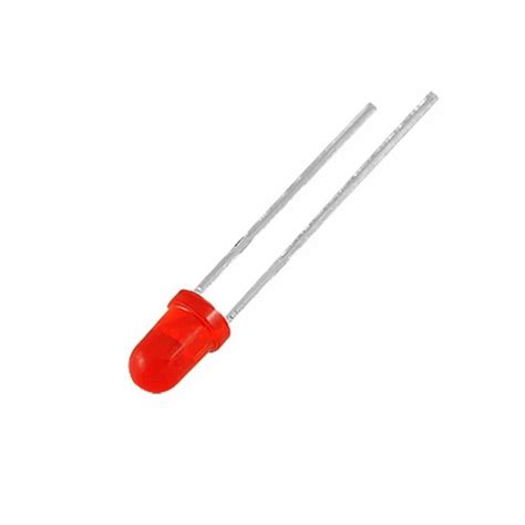 3mm Round Red Led 2pin Through Hole Red Diffused Led At ₹ 1 Piece New Delhi Id 2855322241230