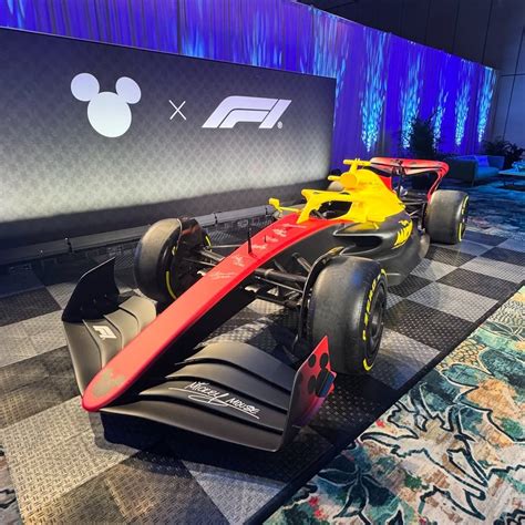 When The Formula 1 X The Walt Disney Company Partnership Was Announced