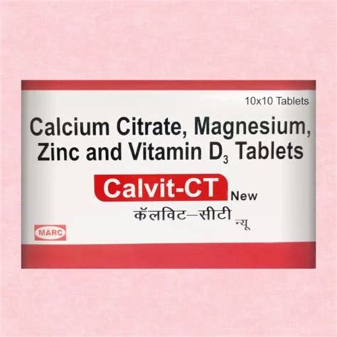 Calvit Ct Tablet At ₹ 80 Strip Calcium And Vitamin D3 Tablet In Lucknow Id 2856634550497