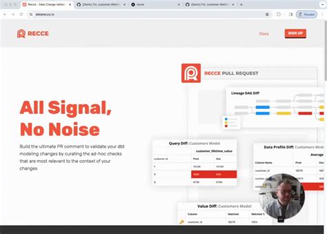 Recce On Linkedin Introducing Recce Data Modeling Validation For Better Pr Review
