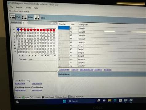 Sold Advanced Analytical Agilent 5200 Parallel Ce Ngs Library Qc Fragment Analyzer