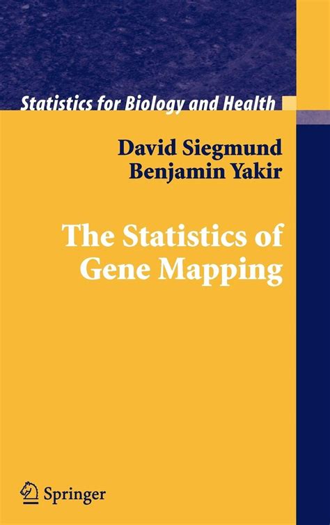 The Statistics Of Gene Mapping Campus Book House