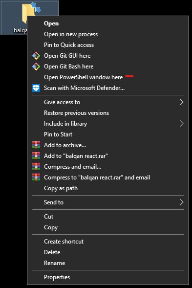 Open Command Prompt Powershell In Any Folder Copy File Open A Command