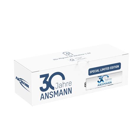 Ansmann Batterie Box Alkaline Mignon Aa Lr6 30 Stück