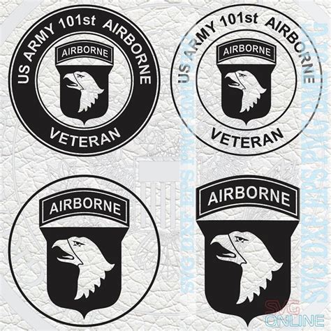 101st Airborne Svg Dxf Clipart Vector Etsy Singapore