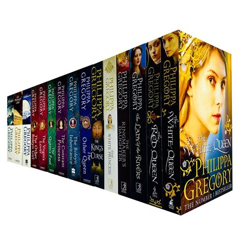 Philippa Gregory Cousins War Tudor Court And Wildacre Trilogy 15 Books