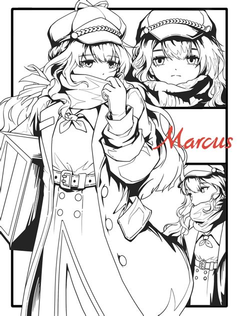 Marcus Reverse 1999 Reverse 1999 Absurdres Highres 1girl Adjusting Scarf Bai Long I