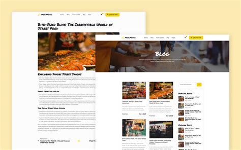 Meal Mover Food Html5 Responsive Website Template