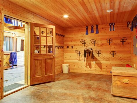 Horse Barn Design Plan 066b 0002 The Garage Plan Shop