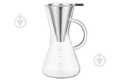 ᐉ Чайник заварювальний Кемекс з фільтром Black Mars 600 мл Ar0706cm Ardesto • Краща ціна в Києві