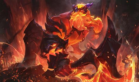 Lol Skin 】 Infernalischer Olaf League Of Legends Skin Galerie Video Olaf