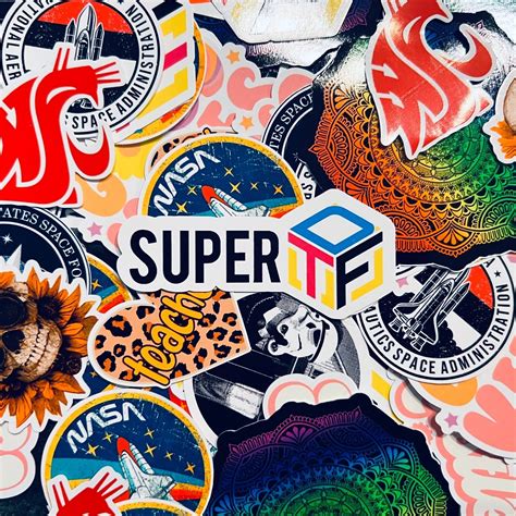 Superdtf Die Cut Stickers Superdtf