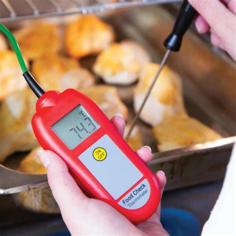 Checking Food Temperature