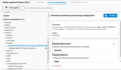 Provisioning Gui Tool Matter Provisioning Silicon Labs Matter