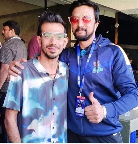 Kichcha Sudeepa ಚಹಲ್‌ ಪೃಥ್ವಿ ಶಾ ಜೊತೆ ಕಿಚ್ಚ ಫೋಟೋ ಶೇರ್ ಮಾಡಿ ಸುದೀಪ್
