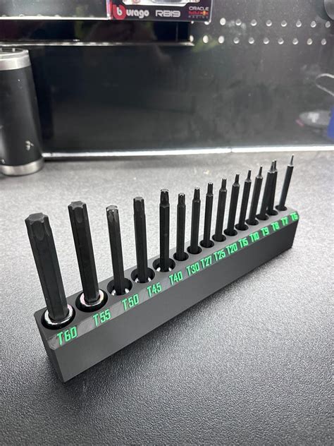 87 Pc Torx And Hex Bit Socket Holder Set Etsy