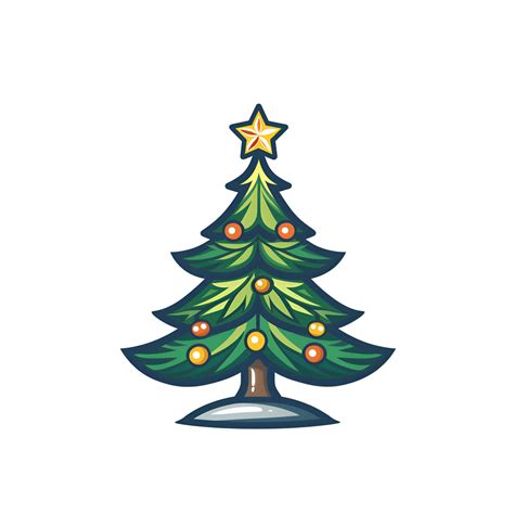 Christmas Tree Logo Icon 44621218 Png
