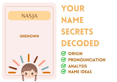 Nasja Girl Name Meaning And Pronunciation