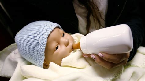 Robot Babies Could Increase Teen Pregnancy Rate World News Sky News