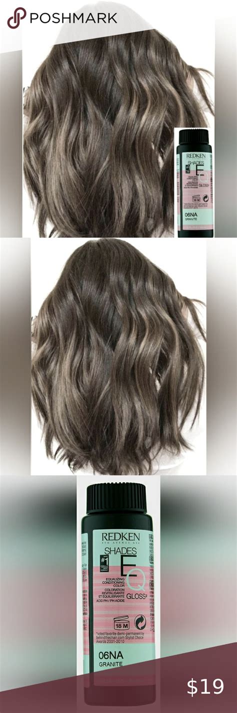 Redken Shades Eq Hair Gloss Toner 06na Granite Redken Hair Color Hair Color Formulas
